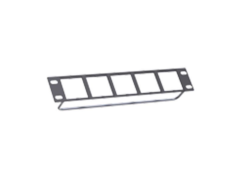 Bachmann 10" Custom Modul panel 1 HE black (903.001)