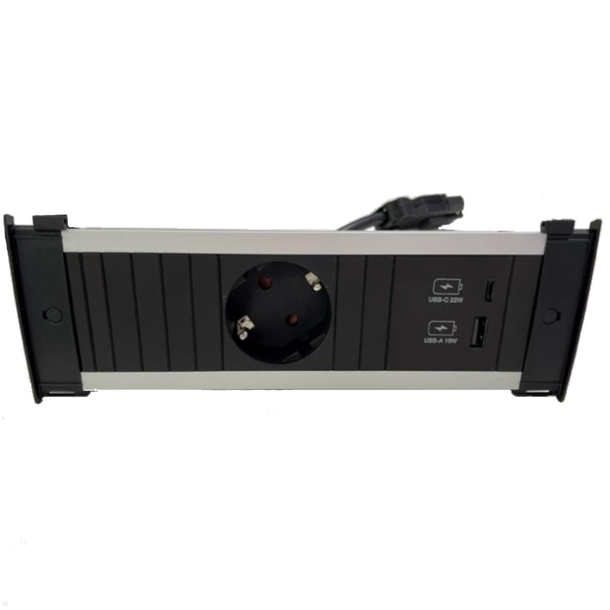 Bachmann KAPSA 1x socket 1x USB Charger GST18 XS (927.251)