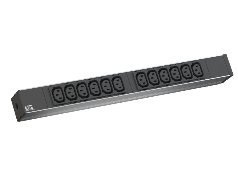 Bachmann 19inch power strip, 12x C13, 333.616