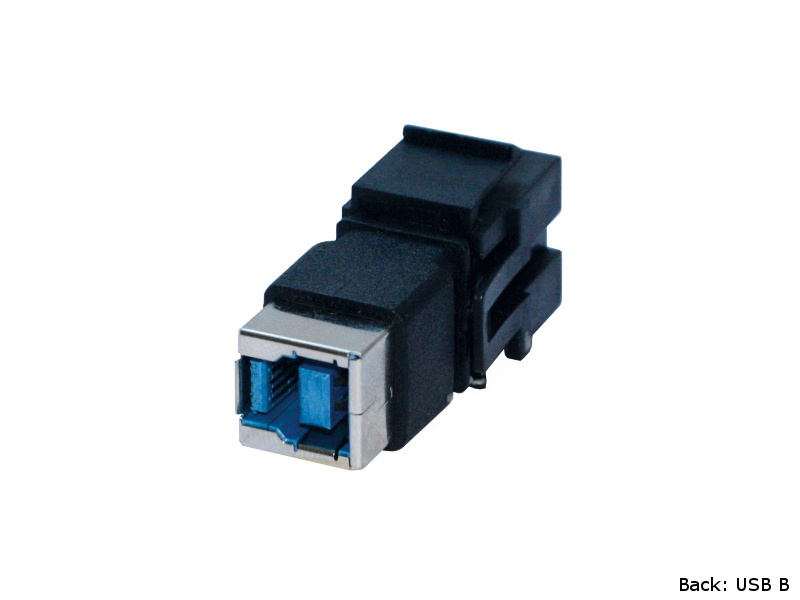 Bachmann Custom Modul 1 x USB 3.0 A/B Keystone (917.400)