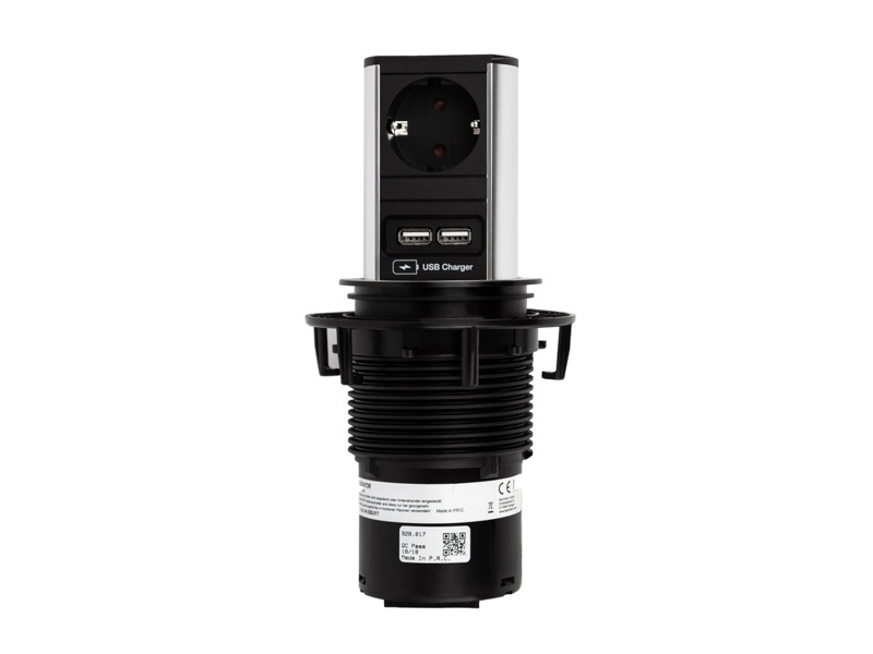 Bachmann ELEVATOR, 1x power socket, 2x USB Charger, 928.017