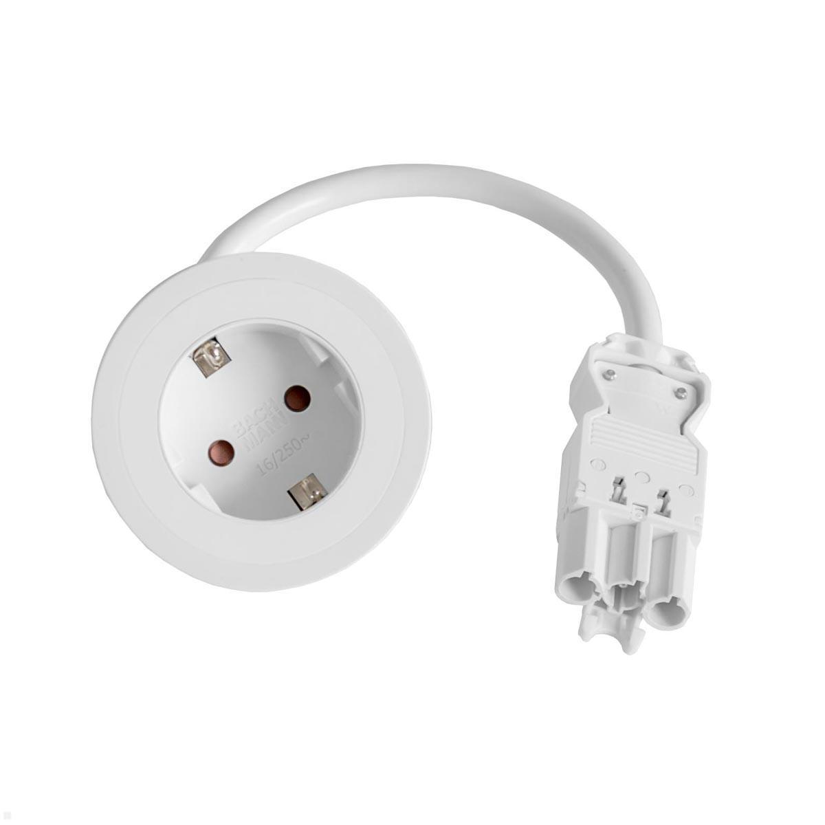 Bachmann connection panel PIX, integrated unit, power socket