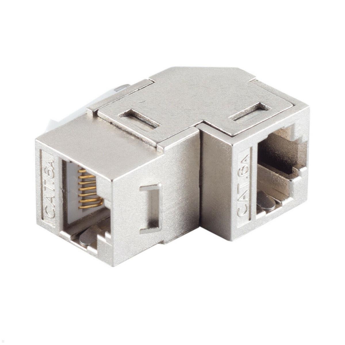 Keystone module CAT6a 90 degree angle TecLines TKM008