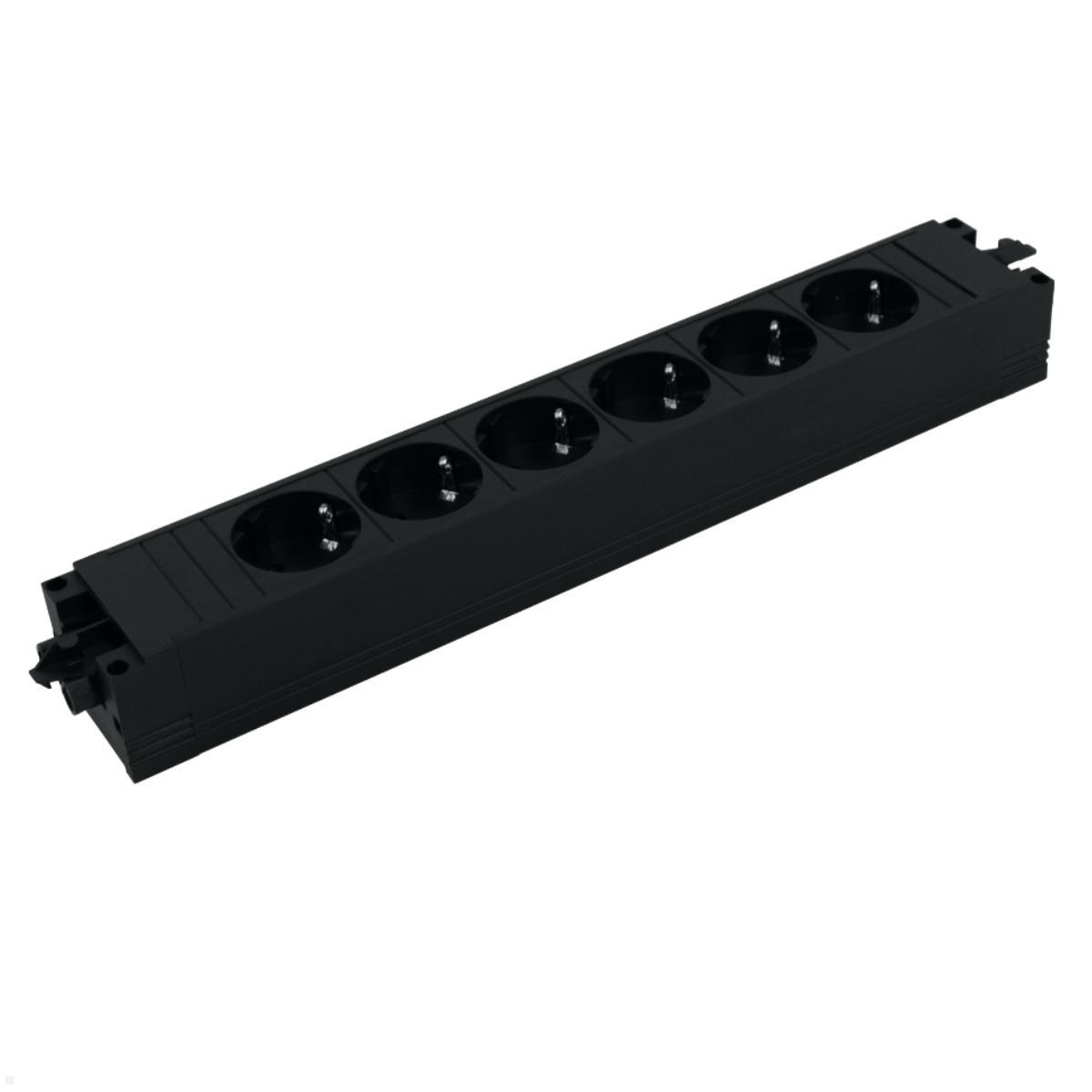 STEP BASE 6-fold multiple power strip, Bachmann 906.12640