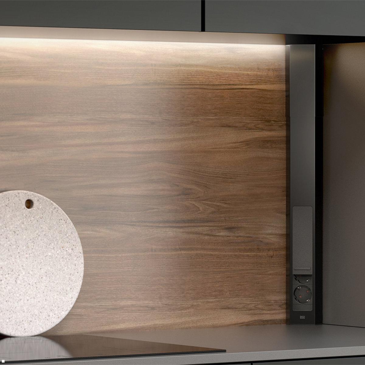 Corner sockets long USB A/C kitchen - Bachmann CASIA 932.106