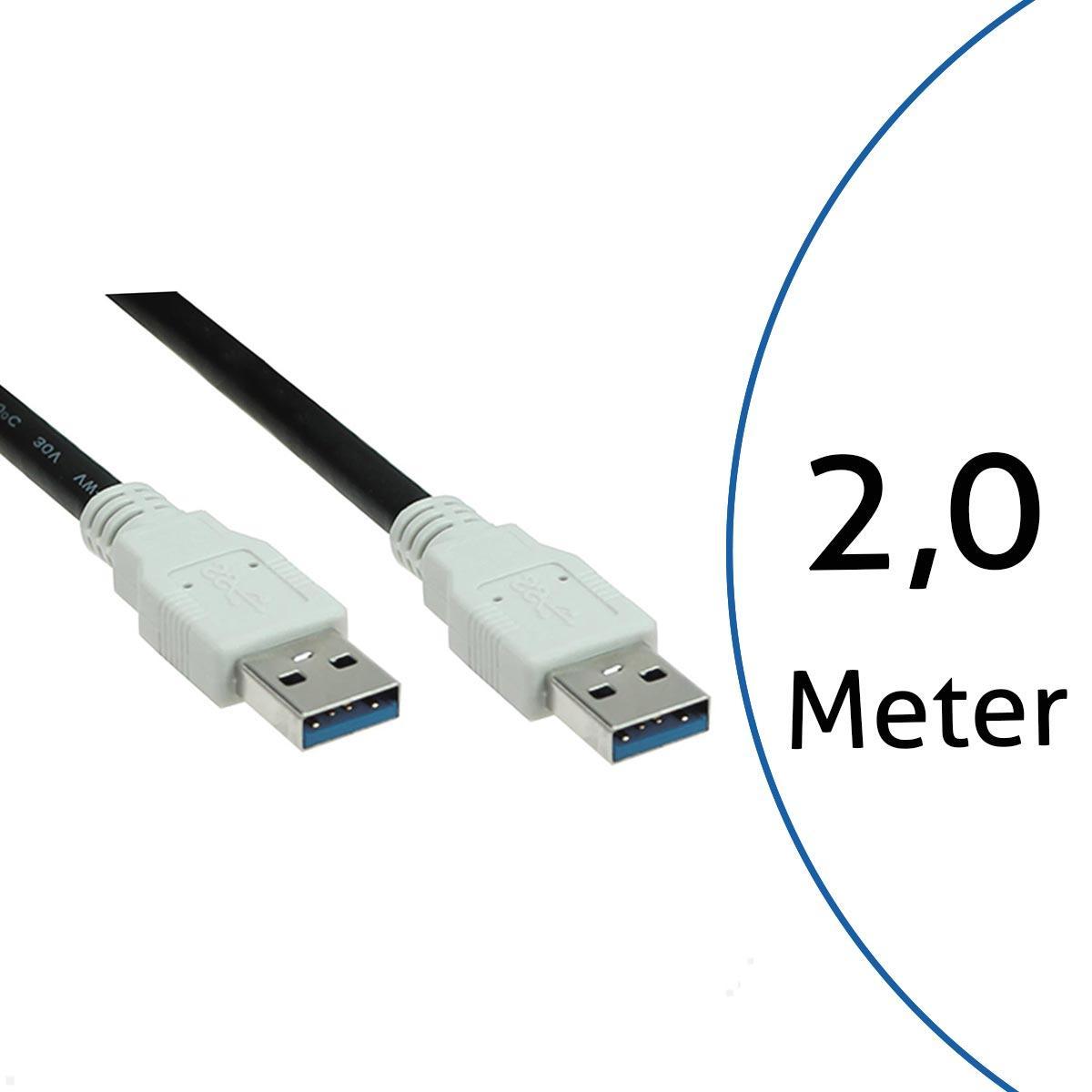 Bachmann USB 3.0 A/A connecting cable 2 m (918.178)