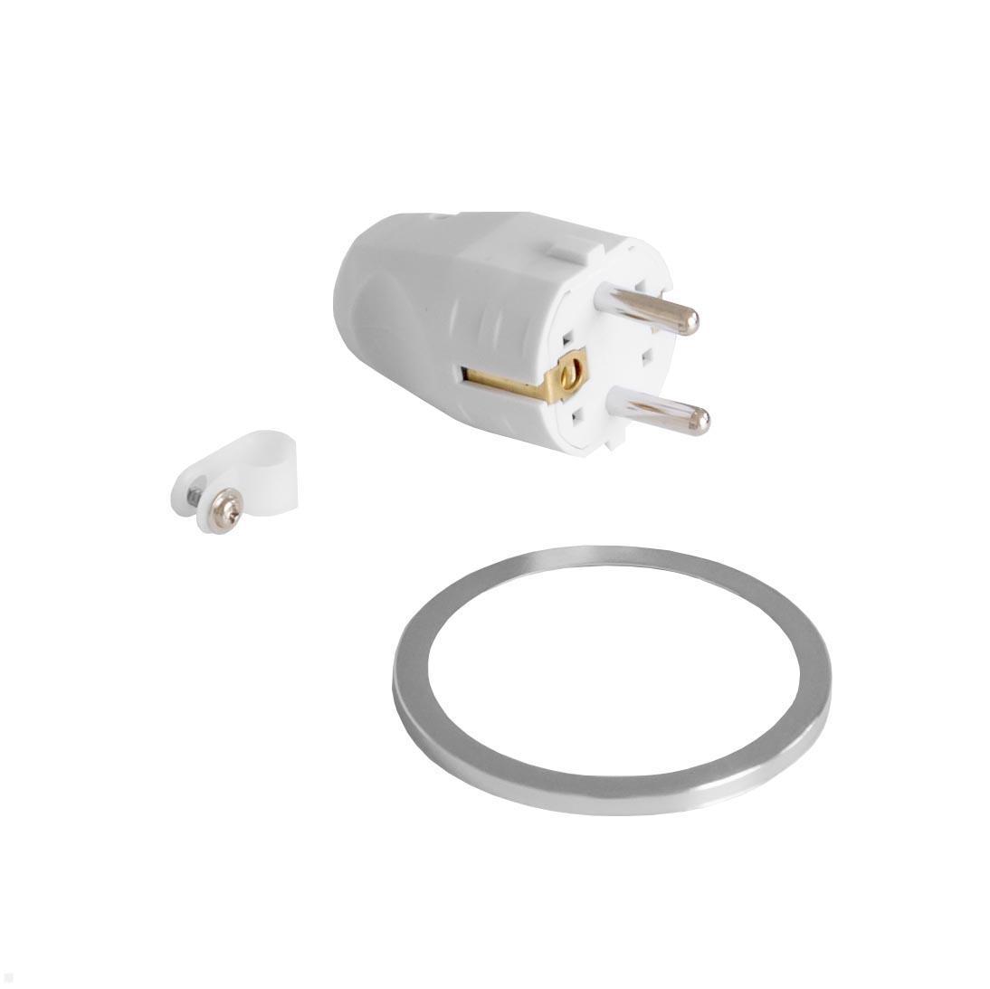 Built-in socket white with 2m cable - Bachmann PIX 926.301D