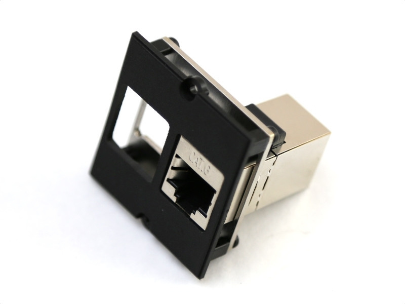 Bachmann Module 2x Keystone with metal holder black (917.061)