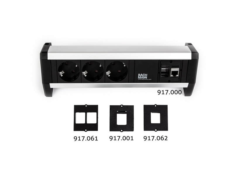 Bachmann CAT6 coupling socket / socket shielded (940.083)