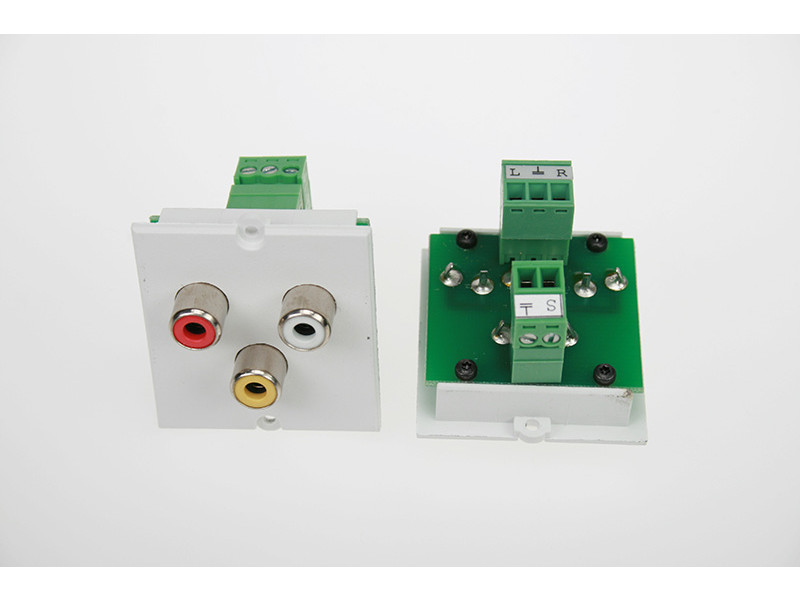 Bachmann Custom module 1x Cinch video + stereo (917.161)