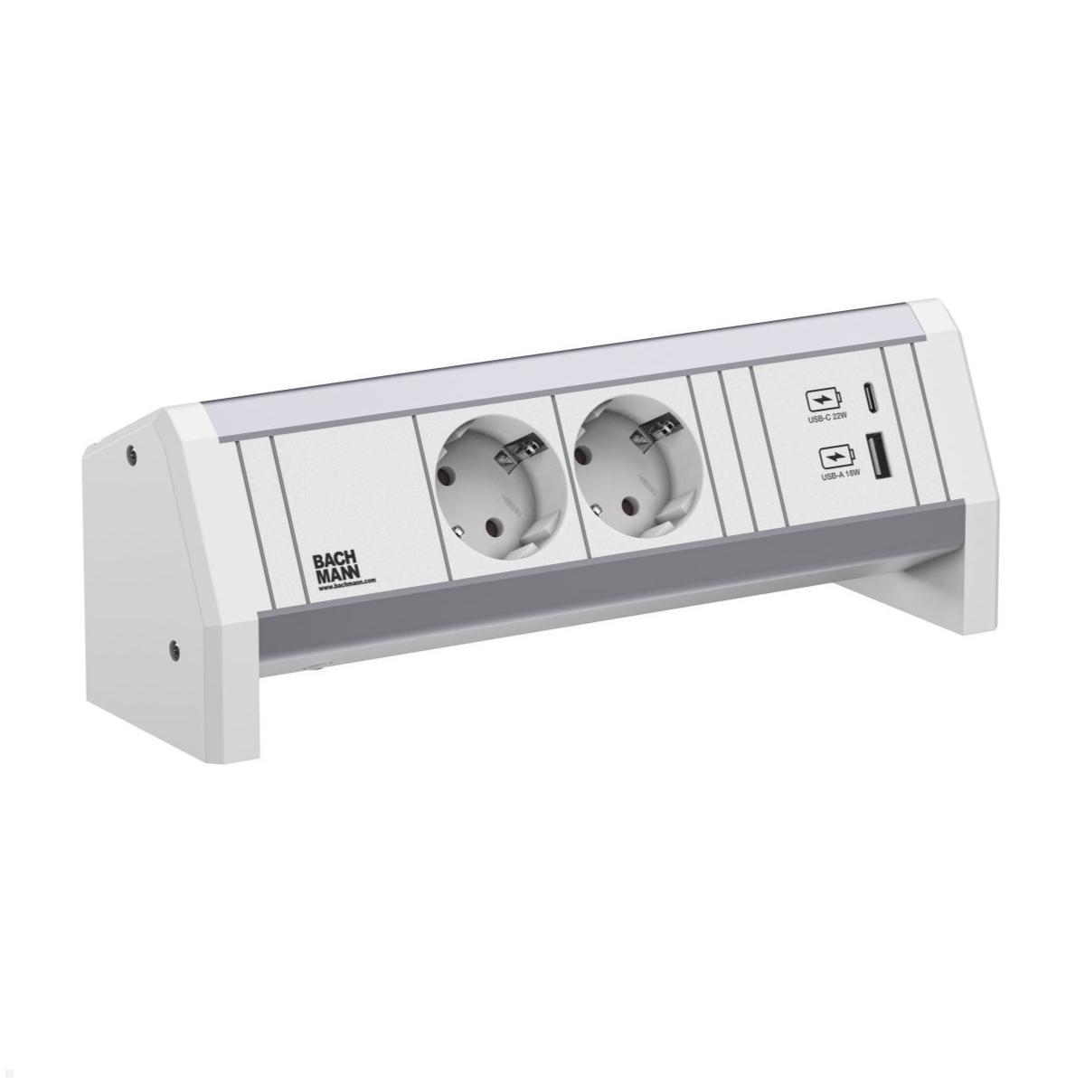 Power socket with USB A/C charger Bachmann 902.0290