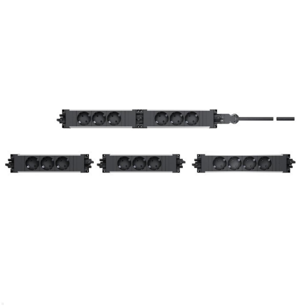 4-way socket strip STEP BASE GST18, Bachmann 906.18819