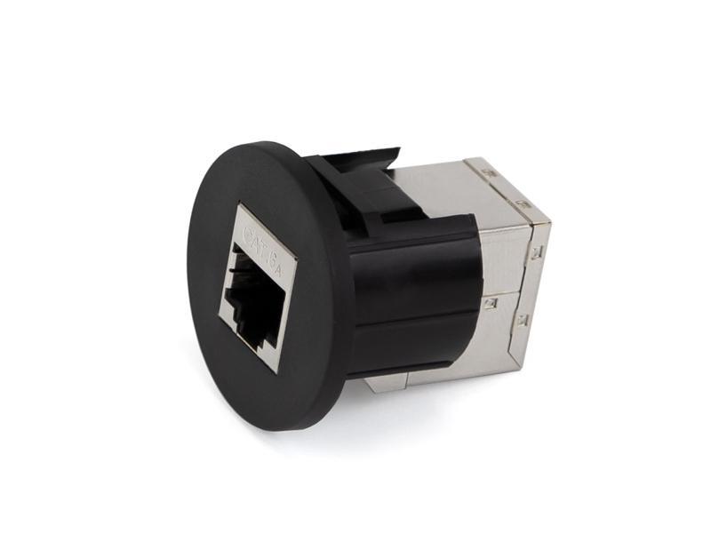 Bachmann MINI PIX Socket outlet, CAT6A jack/jack shielded