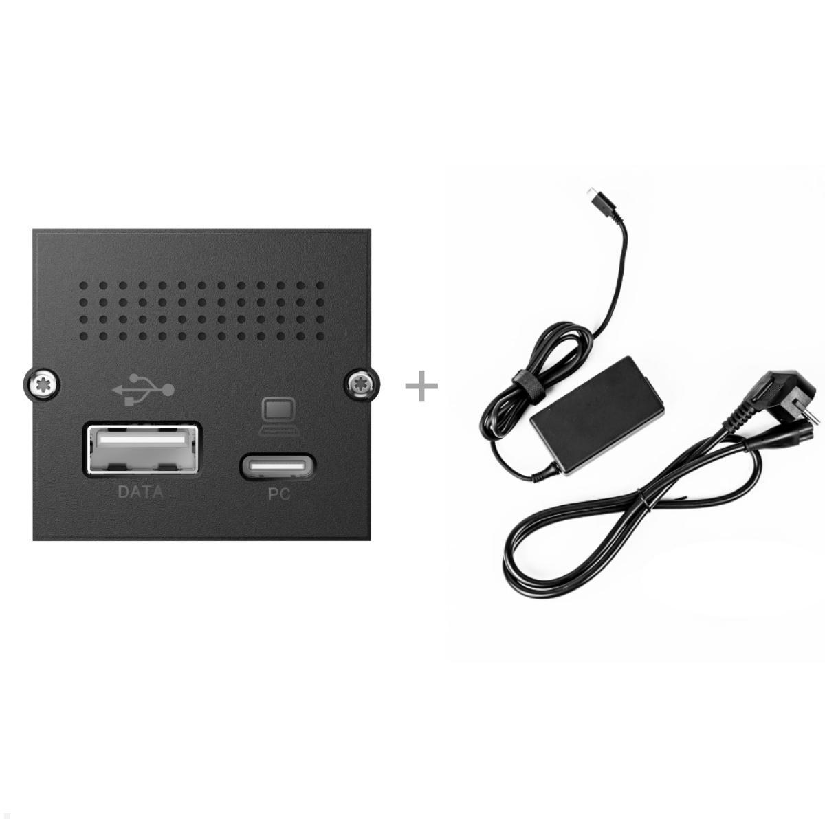 Port Replicator USB-C Laptop, Displayport, Bachmann 917.2290