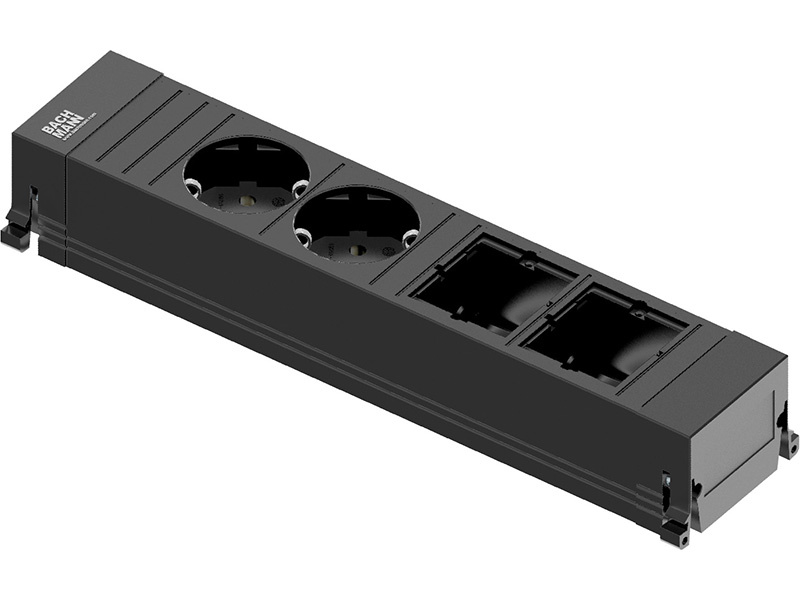 BACHMANN POWER FRAME modular power outlet units